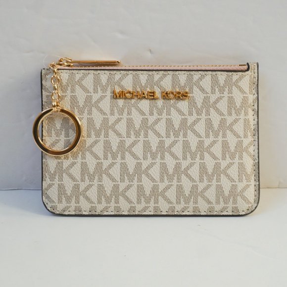 Michael Kors | Bags | Michael Kors Jet Set Travel S Tz Coin Pouch With ...